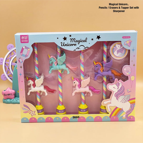 Unicorn Magical Writing Gift Set – thestationerycompany.pk
