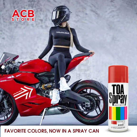 TOA ACRYLIC LACQUER SPRAY – thestationerycompany.pk
