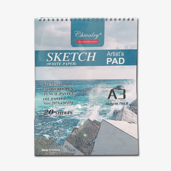 Chivalry sketch White Paper Artist Pad 20 Sheets A3 ...