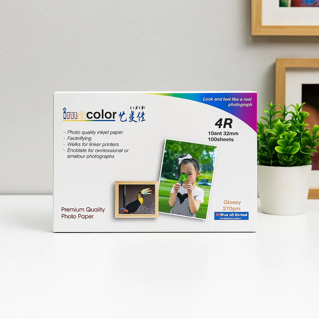 IMA 4x6 Photo Paper 270gm glossy 100 Sheets – thestationerycompany.pk