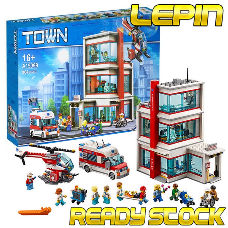 LEPIN HOSPITAL BUILDING BLOCKS A19099 – thestationerycompany.pk