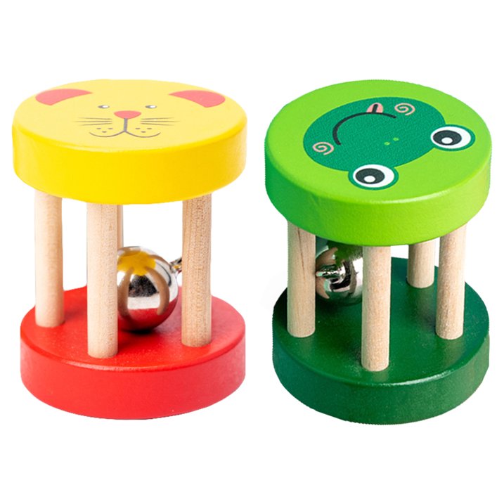 Wooden Rattle Bell Toy – thestationerycompany.pk