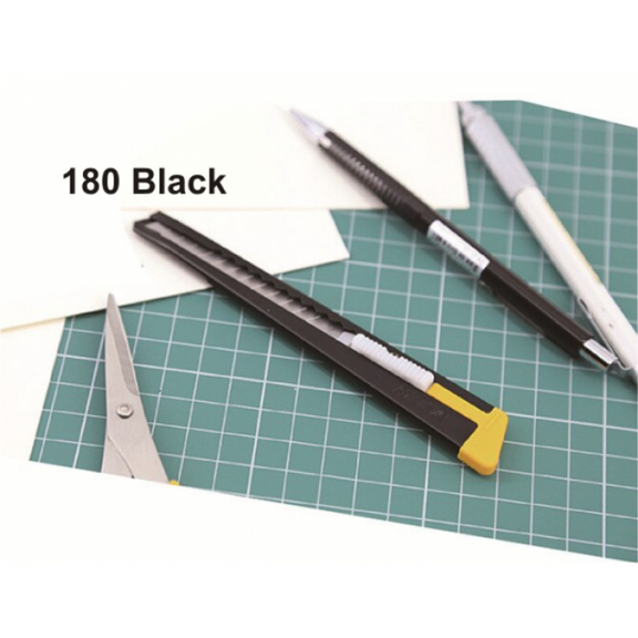 Olfa 180 Black Standard Cutter – thestationerycompany.pk
