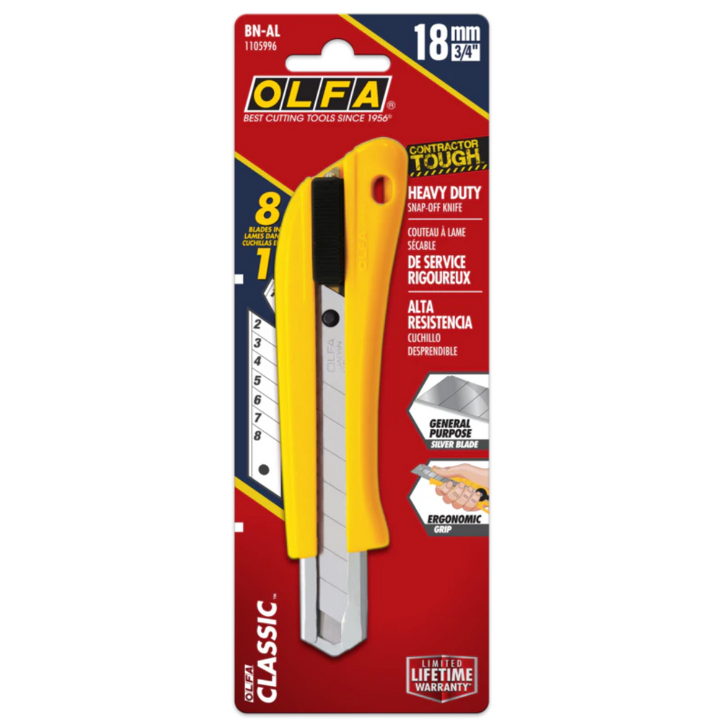 Olfa BN-AL Heavy Duty Cutter – thestationerycompany.pk
