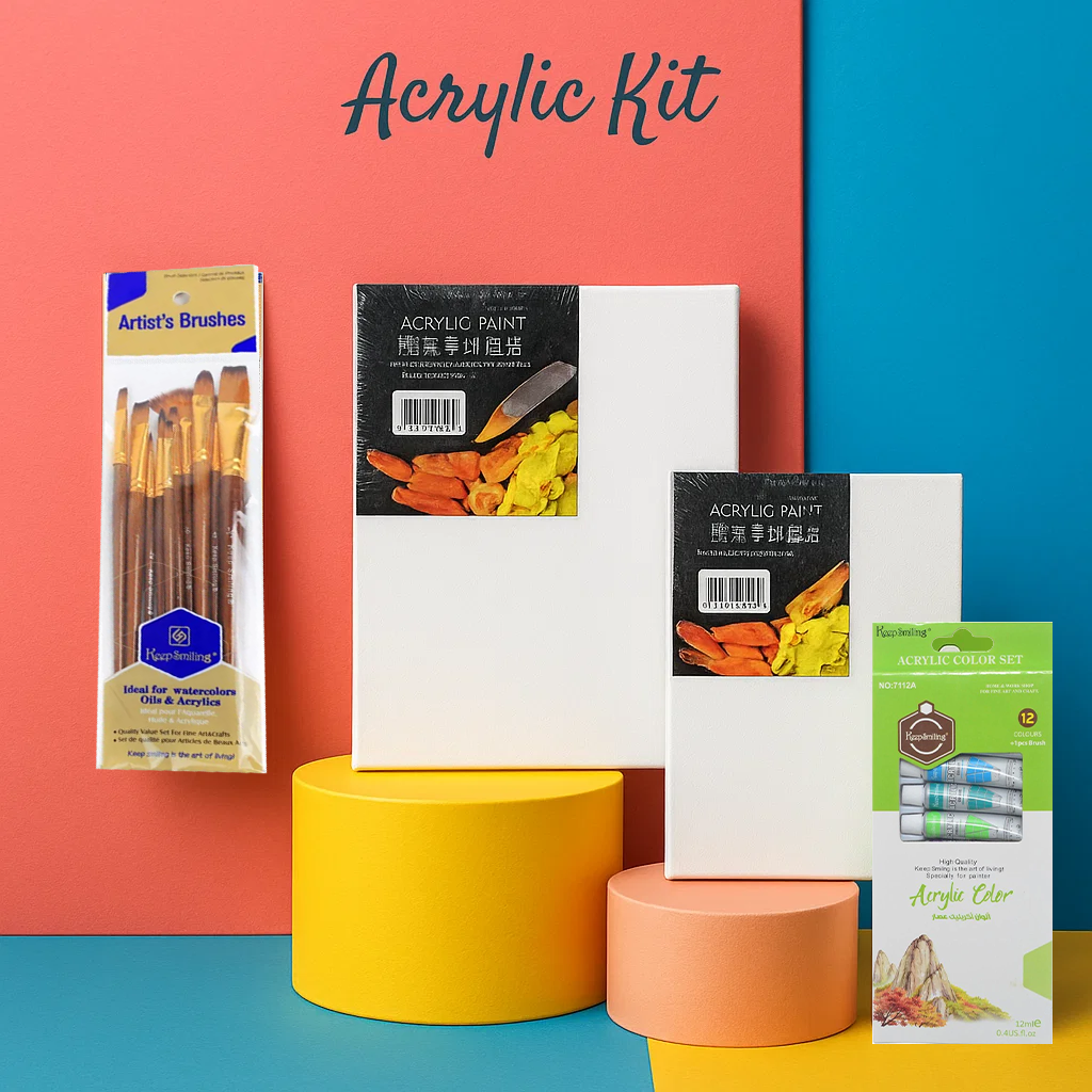 Acrylic Kit For Beginners – thestationerycompany.pk