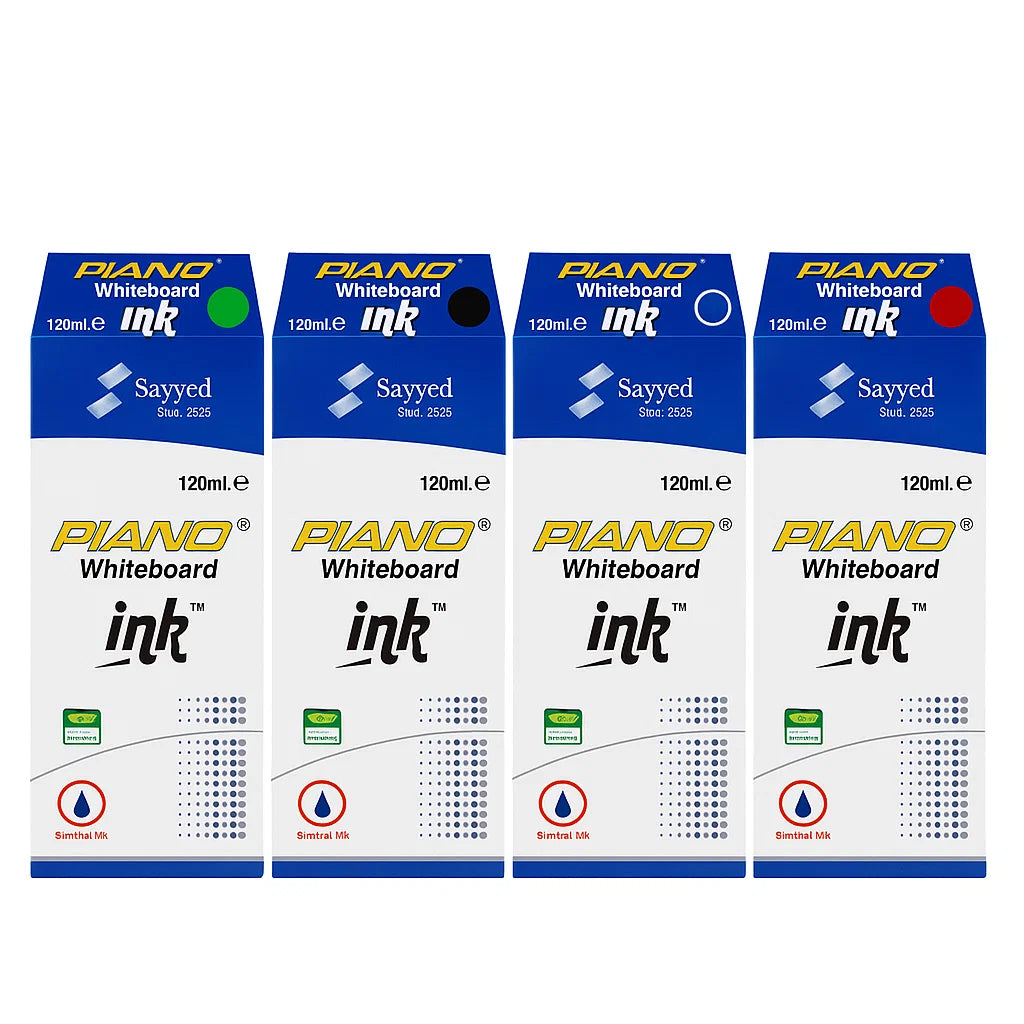 Piano Whiteboard Marker Ink – 120ml Single Piece – thestationerycompany.pk
