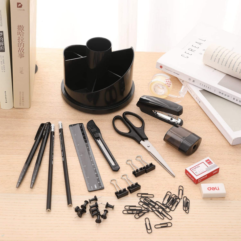 Deli Rotary Desk Organizer E38251A – thestationerycompany.pk