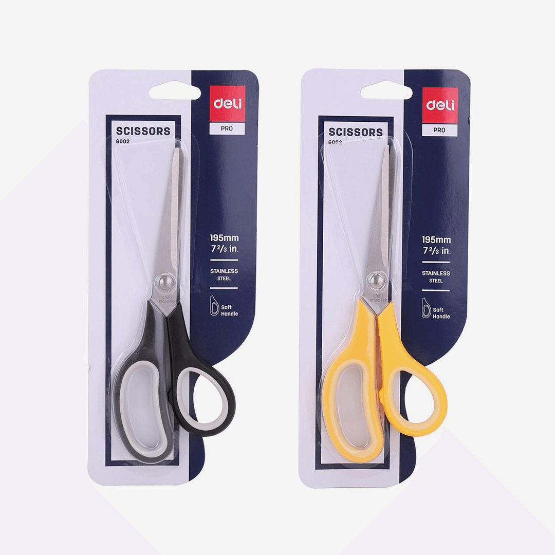 Deli Scissors 195mm 6002 – thestationerycompany.pk