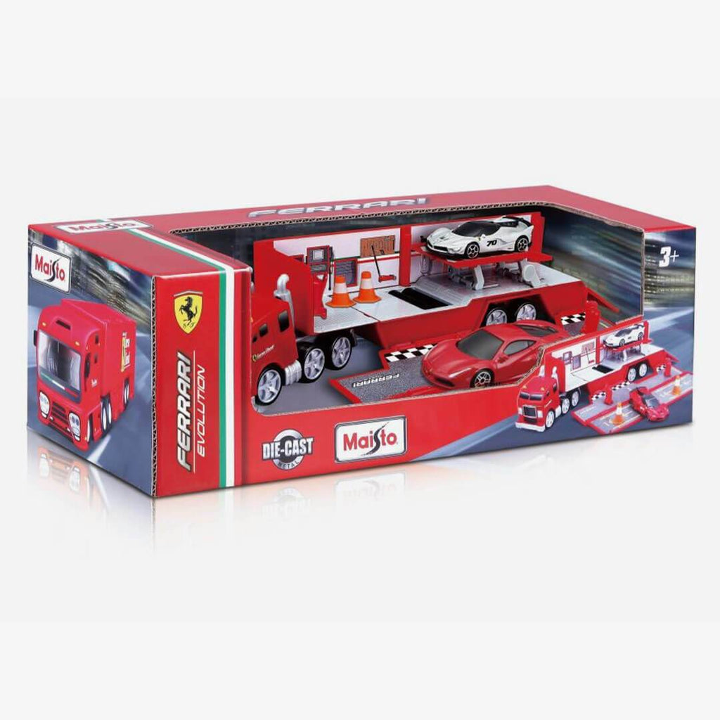 Maisto FM FERRARI EVOLUTION HAULER 12388 – thestationerycompany.pk