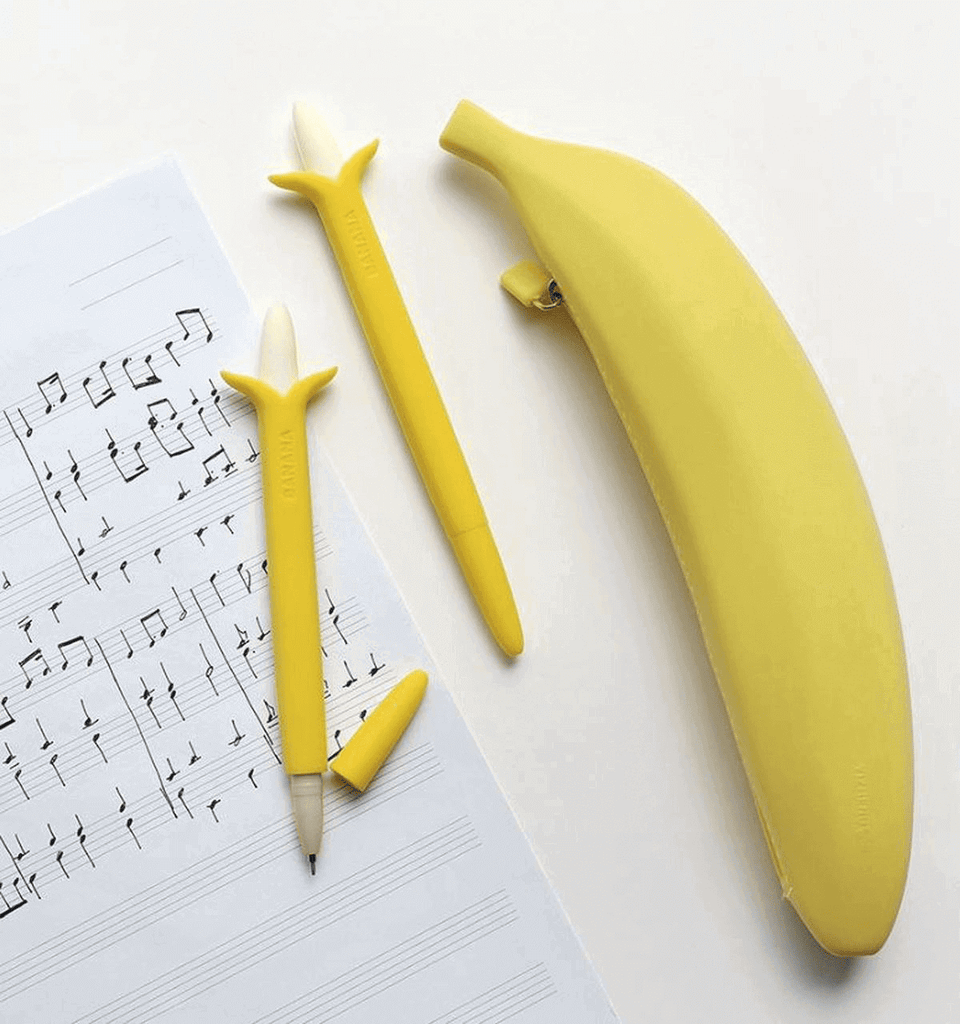 Banana Gel Pen – thestationerycompany.pk