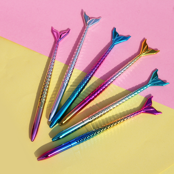 Mermaid Shiny Gel Pen – thestationerycompany.pk
