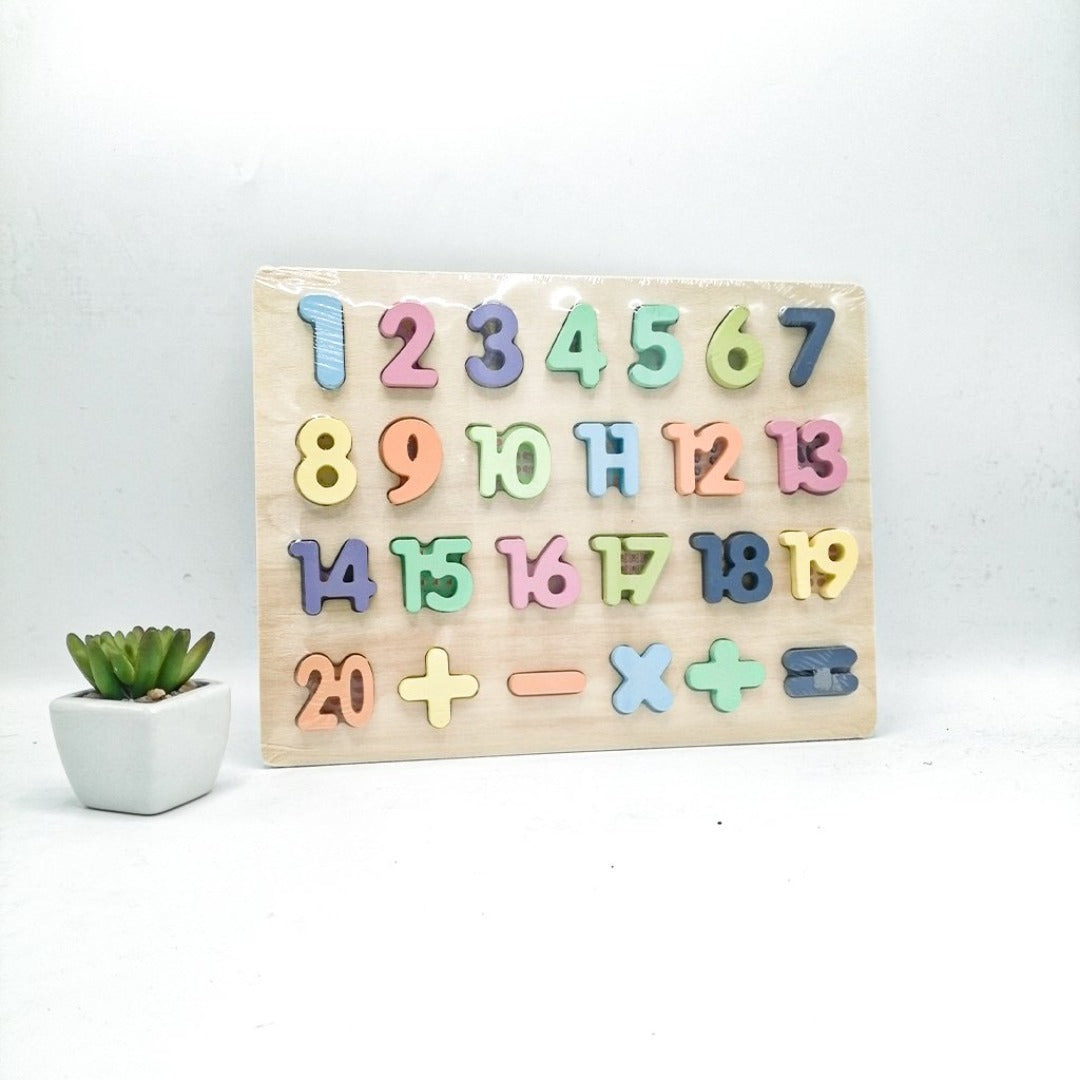 Wooden Numbering Educational Toys For Kids Online Pakistan ...
